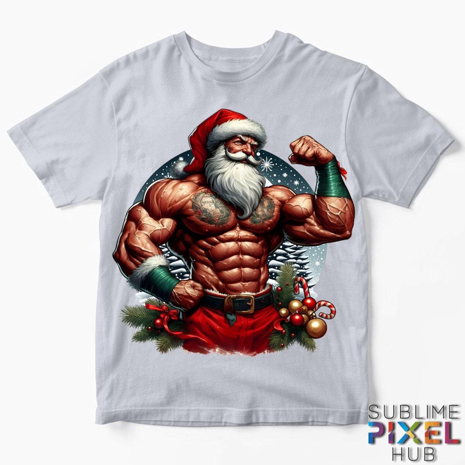 Santa Claus Clipart for Men V1 Png, Png Files, Clipart, Santa Claus ...
