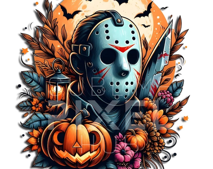 Halloween Jason Vorhees PNG, Slasher Clipart (transparent Background ...