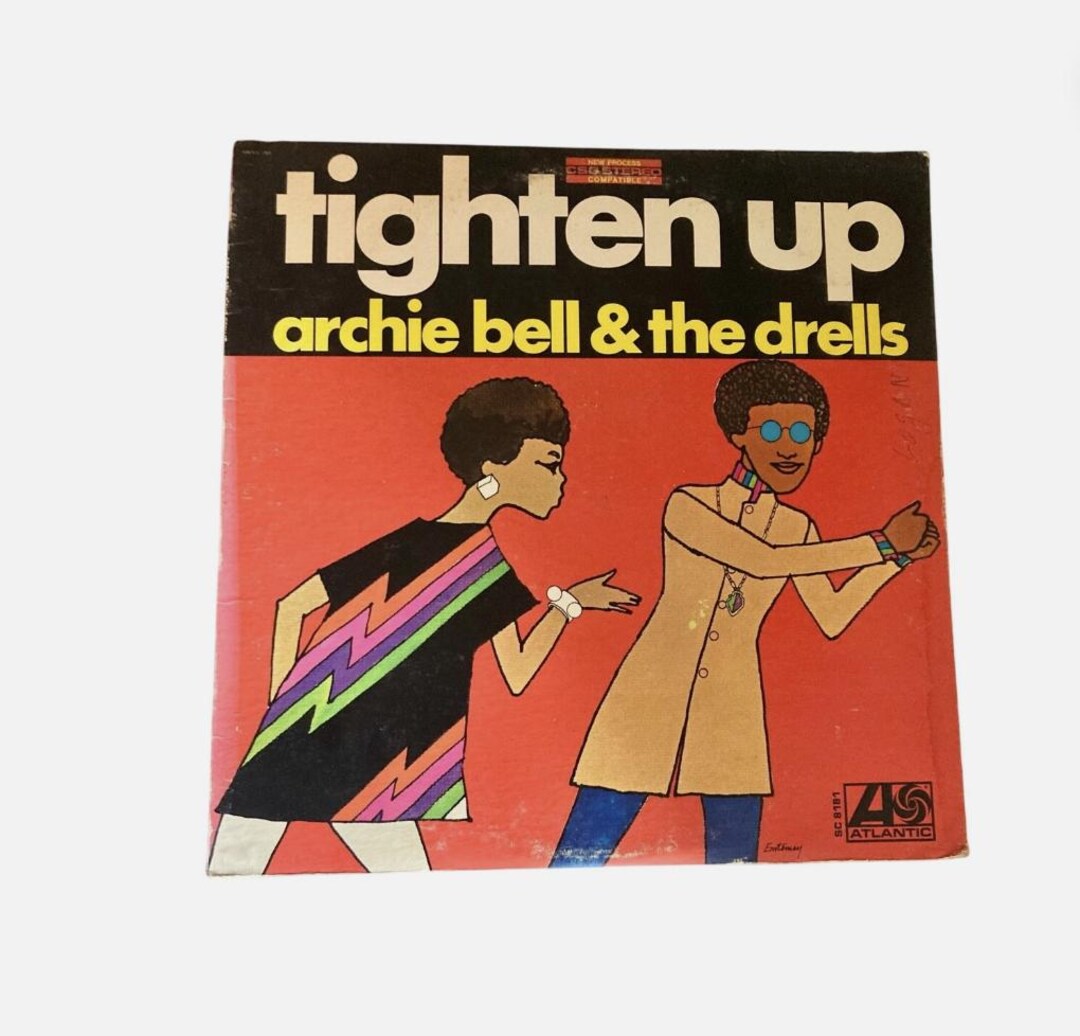 VTG 1968 Archie Bell & the Drells Tighten up Atlantic Vinyl LP Record ...