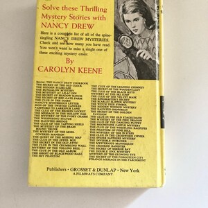 VTG 1957 Nancy Drew the Haunted Showboat by Carolyn Keene 35 Hardcover ...