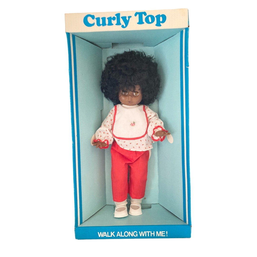 Rare Vintage Eugene Curly Doll, 18" Black Walking Doll, African ...