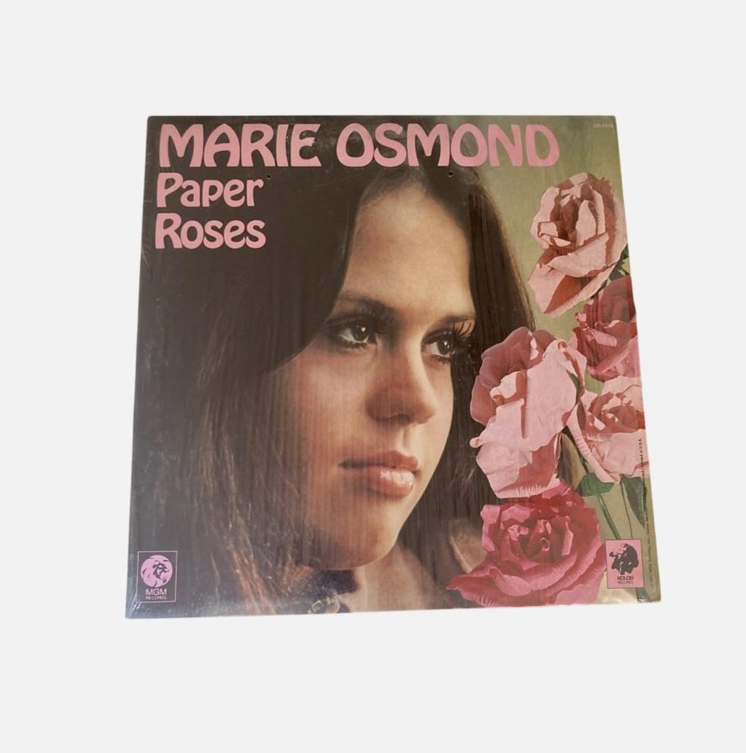 Vtg 70s Marie Osmond Paper Roses Mgm Records Lp Album Etsy