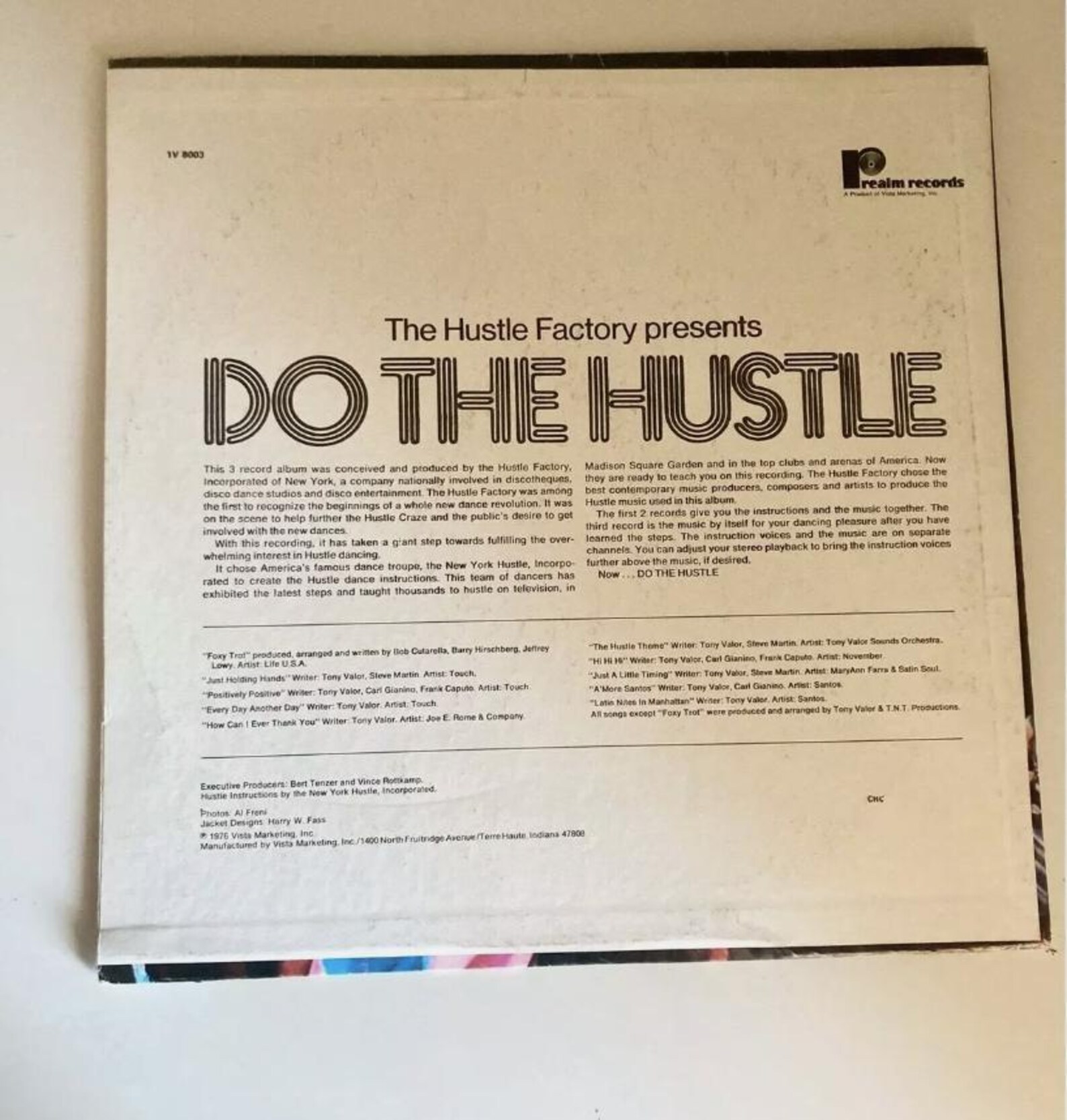 VTG Do the Hustle Disco Hustle Factory Vinyl Record Album LP Lot of 2 ...