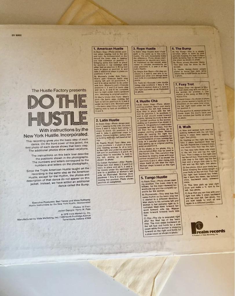 VTG Do the Hustle Disco Hustle Factory Vinyl Record Album LP Lot of 2 ...