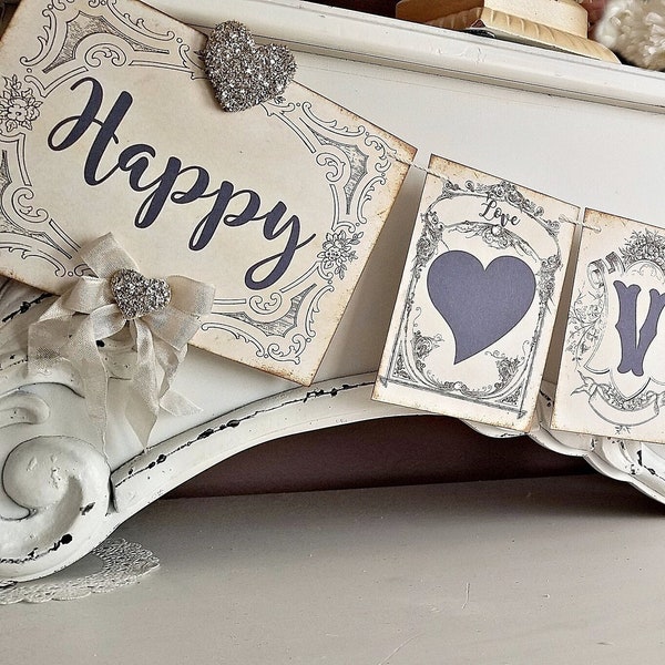 Valentine Banner - Etsy
