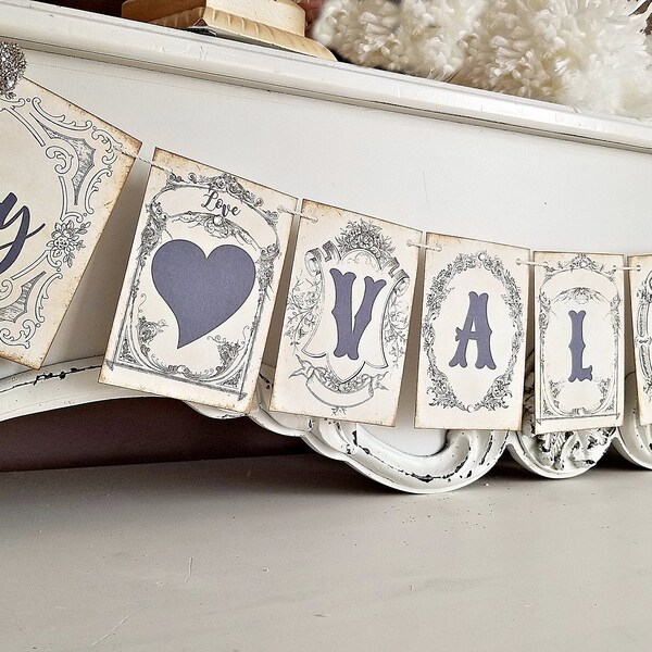 Valentine Garland - Etsy