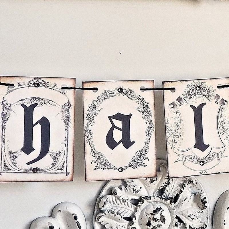 Halloween Banner - Etsy