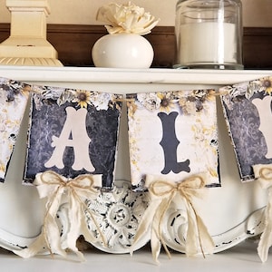 Fall Decor, Thanksgiving Banner, Autumn Decor, Fall Farmhouse Decor ...