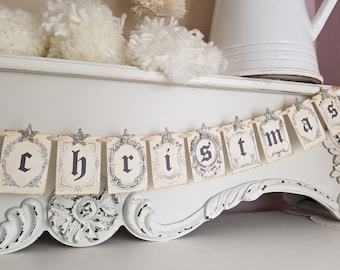 Farmhouse Christmas Banner - Etsy