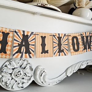 Halloween Banner, Vintage Halloween Decor, Retro Halloween, Halloween ...