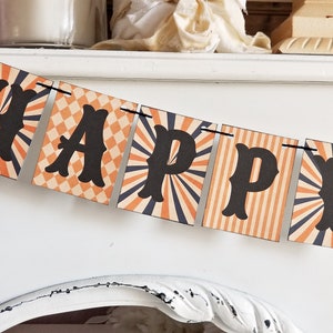Halloween Banner, Vintage Halloween Decor, Retro Halloween, Halloween ...