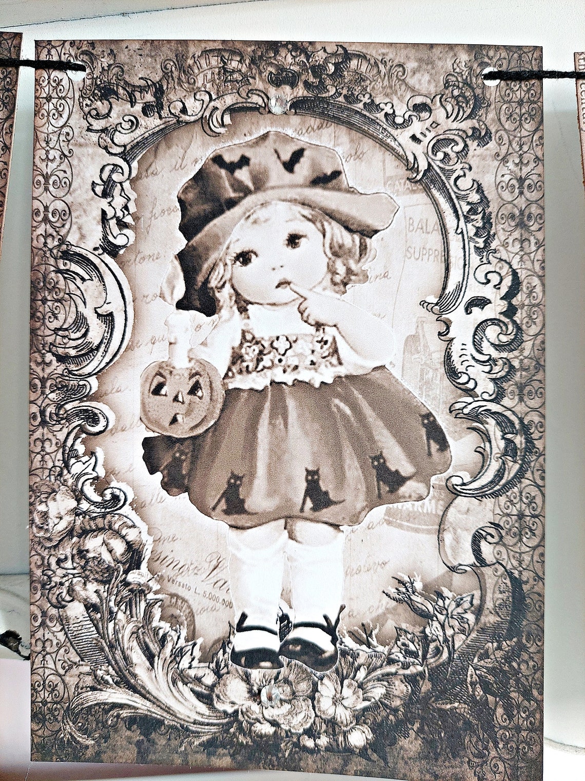 Vintage Halloween Decor Halloween Decor Halloween Banner | Etsy