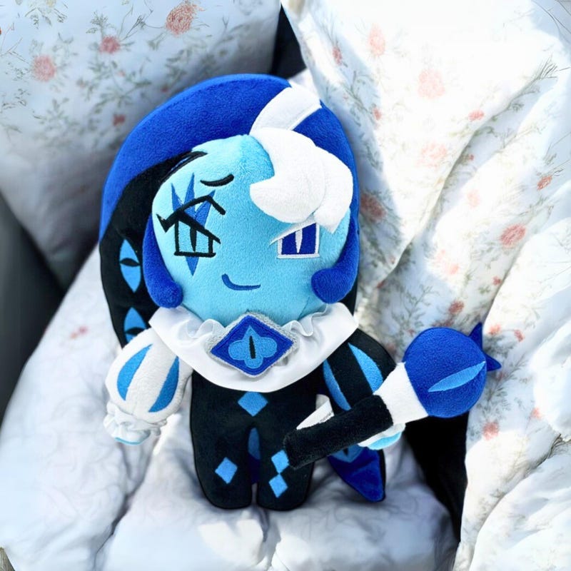 Cookie Run Shadow Milk Plush - Etsy