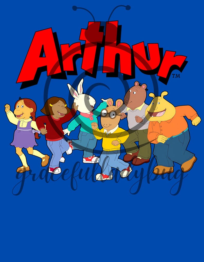 Arthur and Friends Downloadable PNG - Etsy