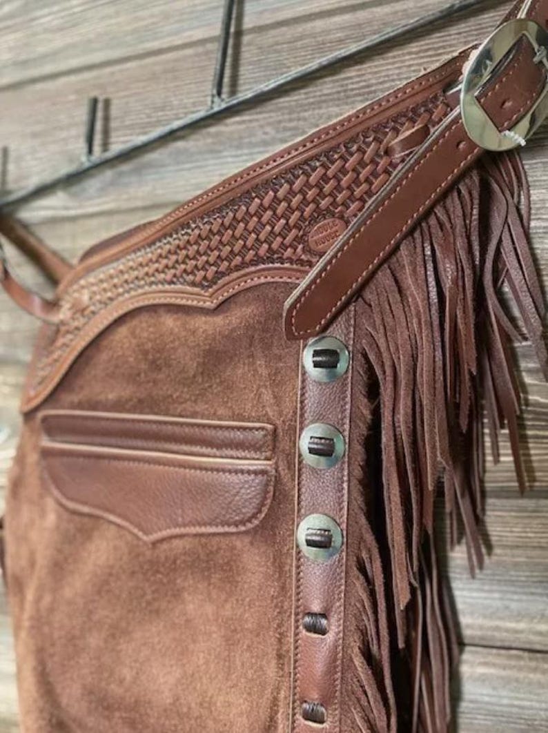 Cowboy Chaps Men, Handmade Western Leather Chaps, Native American ...
