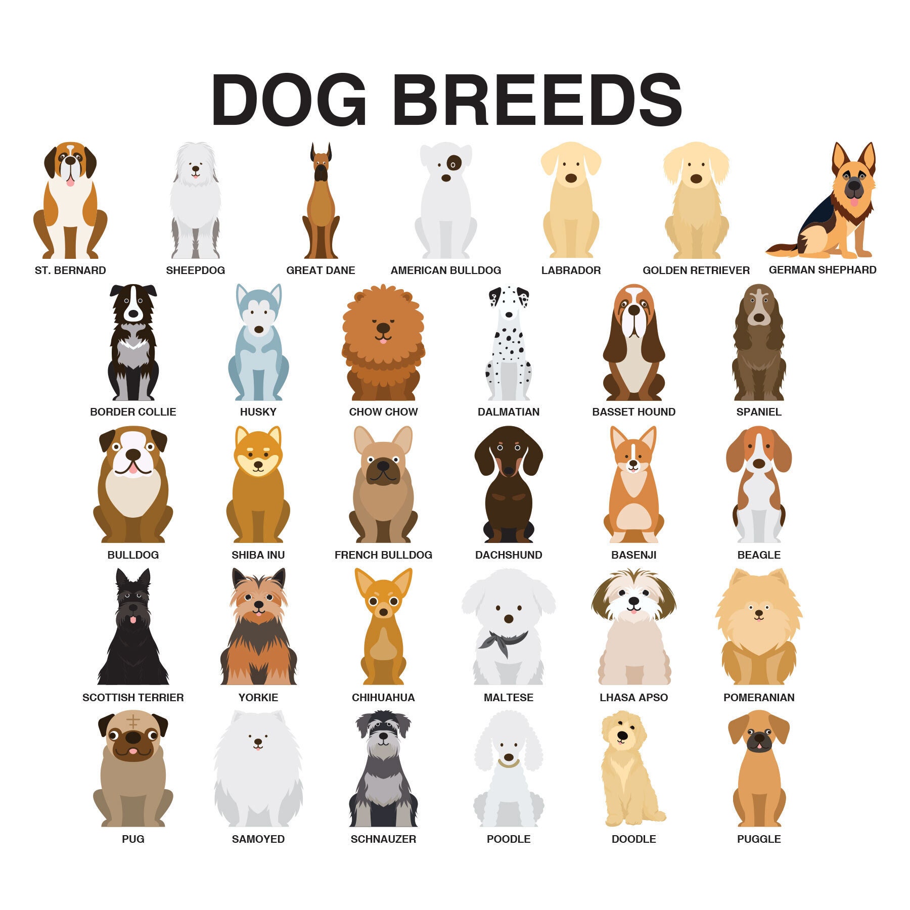 Personalized Dog Mat With Dog Breed Design, Bone Shaped Dog Food Mat ...