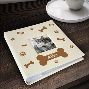 Personalized Dog Photo Album, Dog Picture Gifts, Picture Album, 4X6 ...