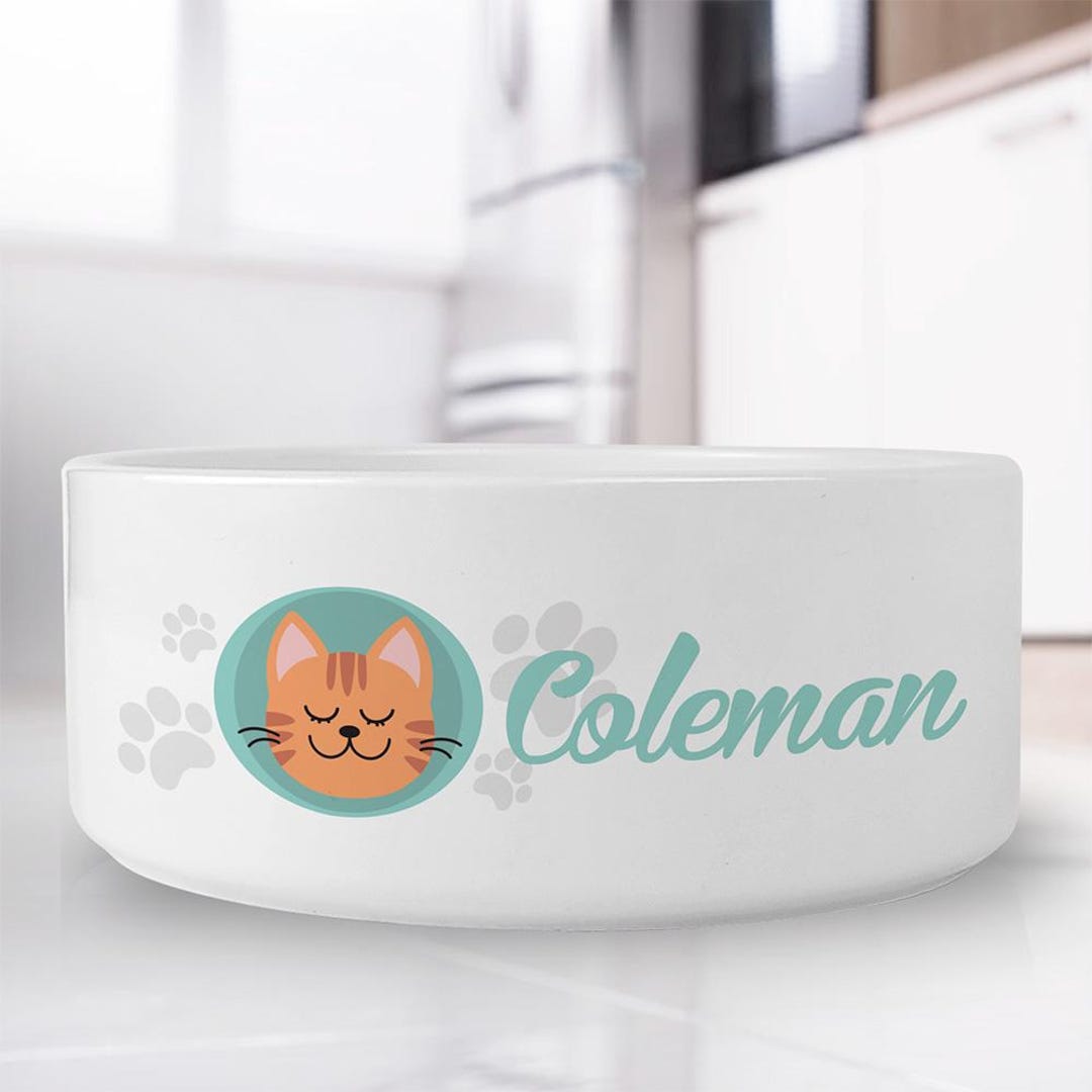 Personalized Cat Bowl, Cat Breed Bowl, Cat Owner Gift, New Cat Supplies ...