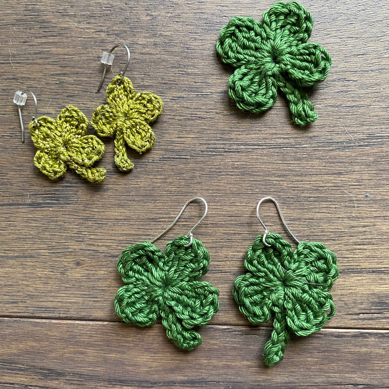 Crochet Shamrock - Etsy