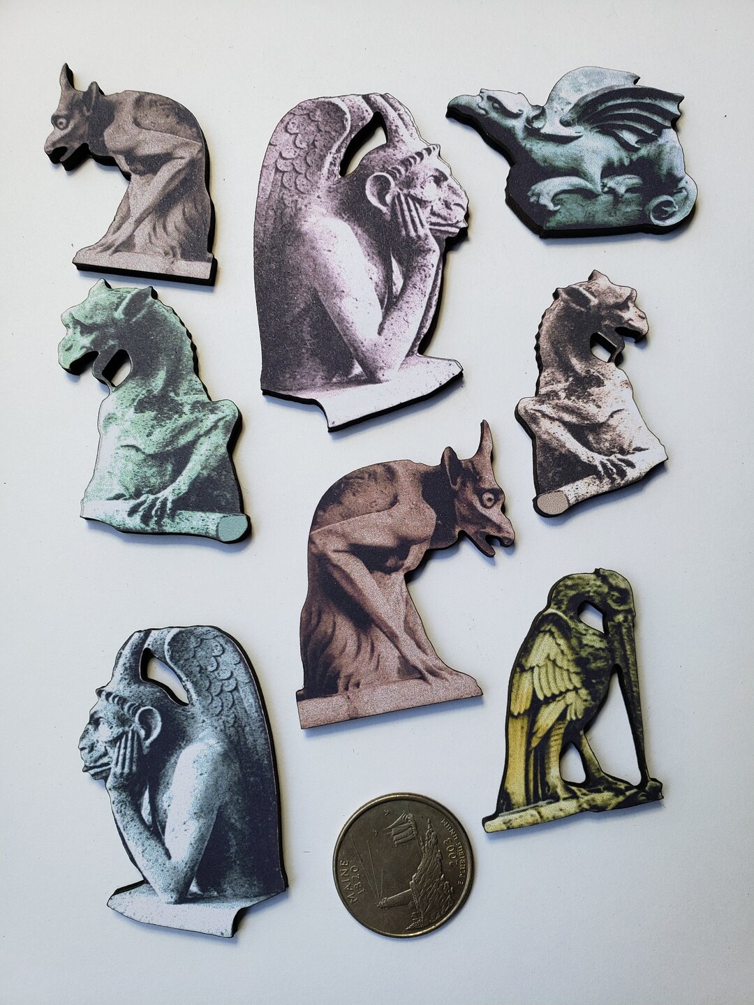 Gargoyle Wood Cut Shapes Art Supplies - Etsy