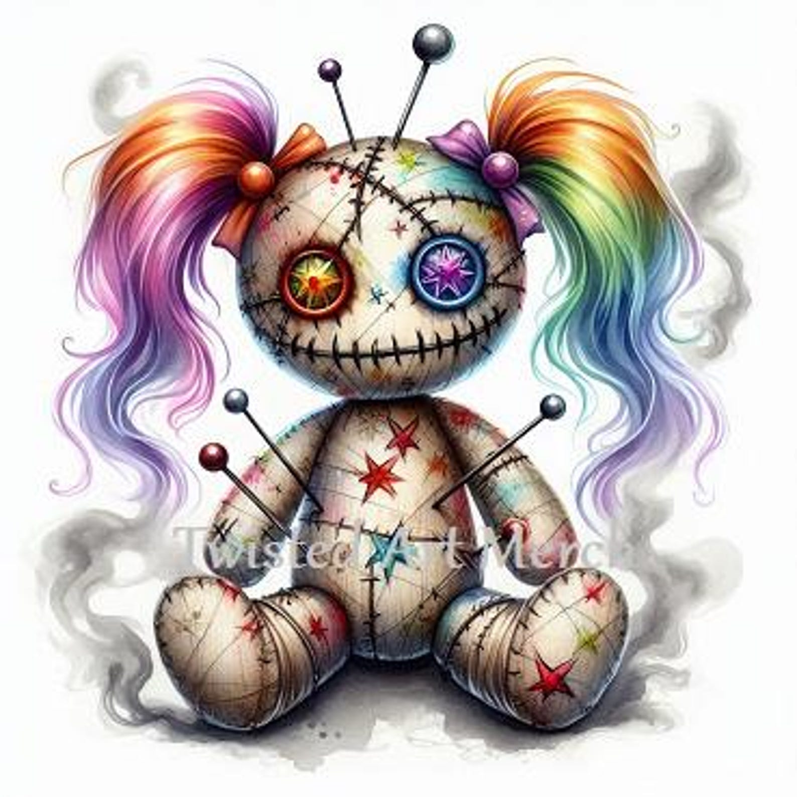 Mystical Voodoo Doll Collection Clipart - 10 Voodoo Doll Jpgs - 3000 X ...