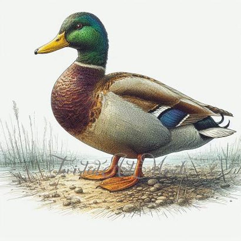 10 Duck Digital Downloads - 10 Duck Jpgs - Mallard, Pekin, Muscovy ...