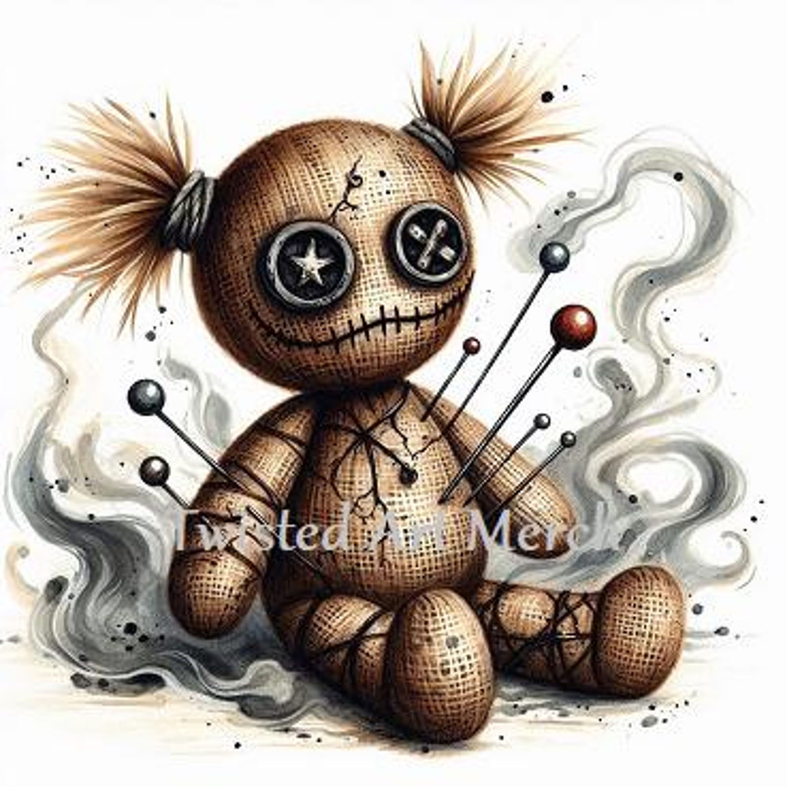 Mystical Voodoo Doll Collection Clipart - 10 Voodoo Doll Jpgs - 3000 X ...