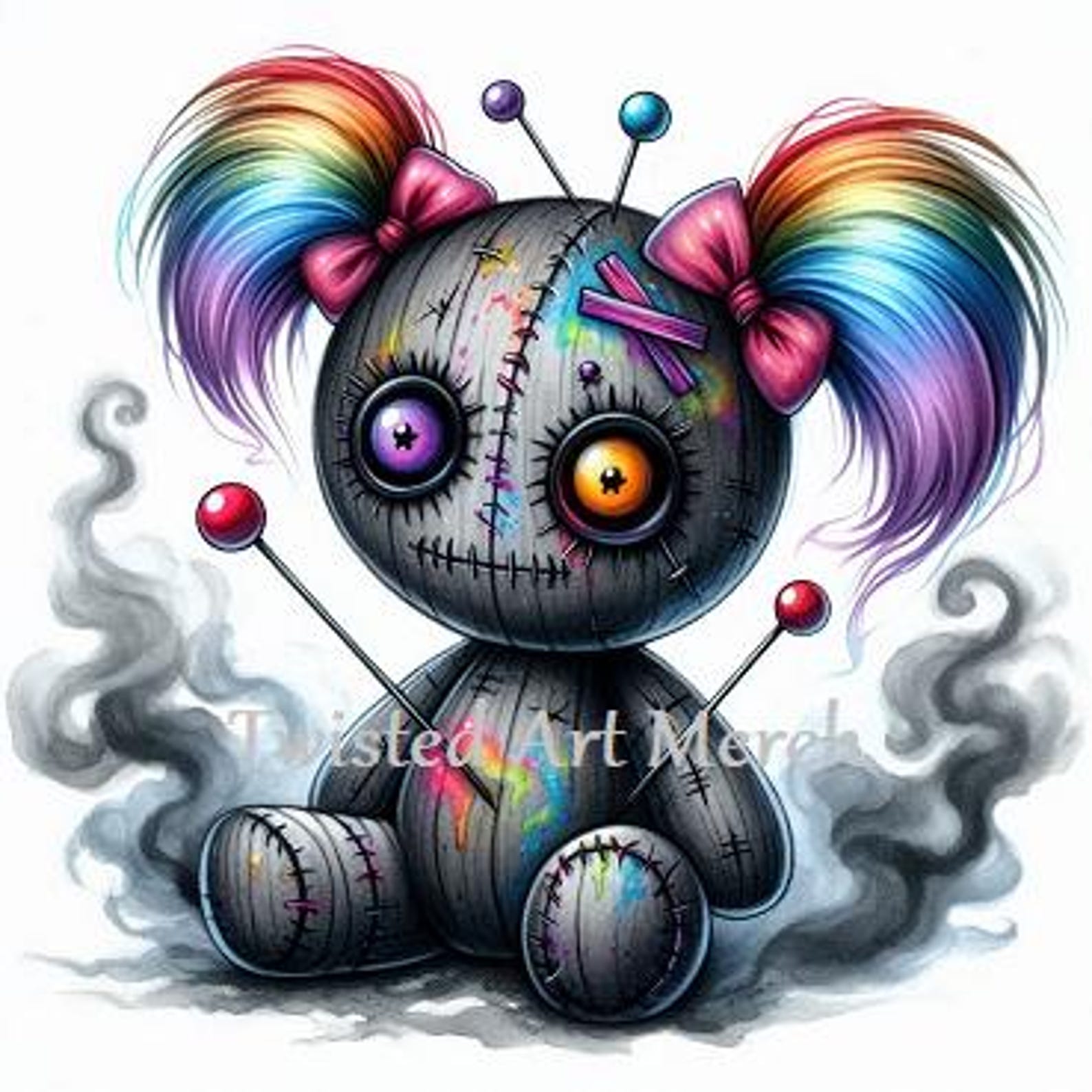 Mystical Voodoo Doll Collection Clipart - 10 Voodoo Doll Jpgs - 3000 X ...