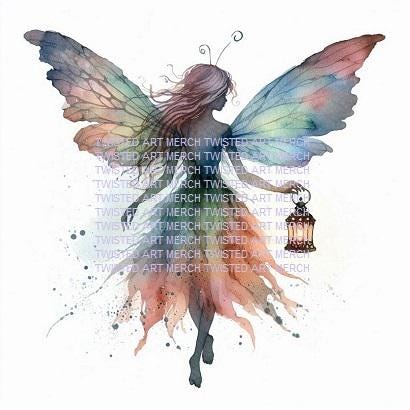 Enchanting Watercolor Fairy Art Set - 25 Magical Fairy Illustrations ...