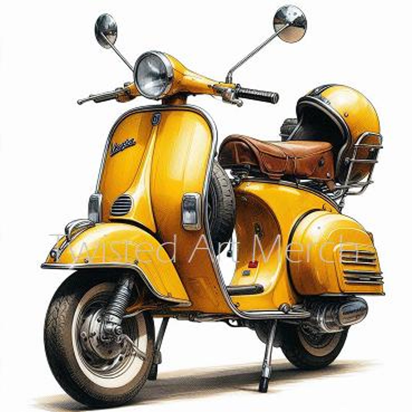 Italian Vespa Clipart - 10 Vespa Jpgs - 3000 X 3000px - Digital ...