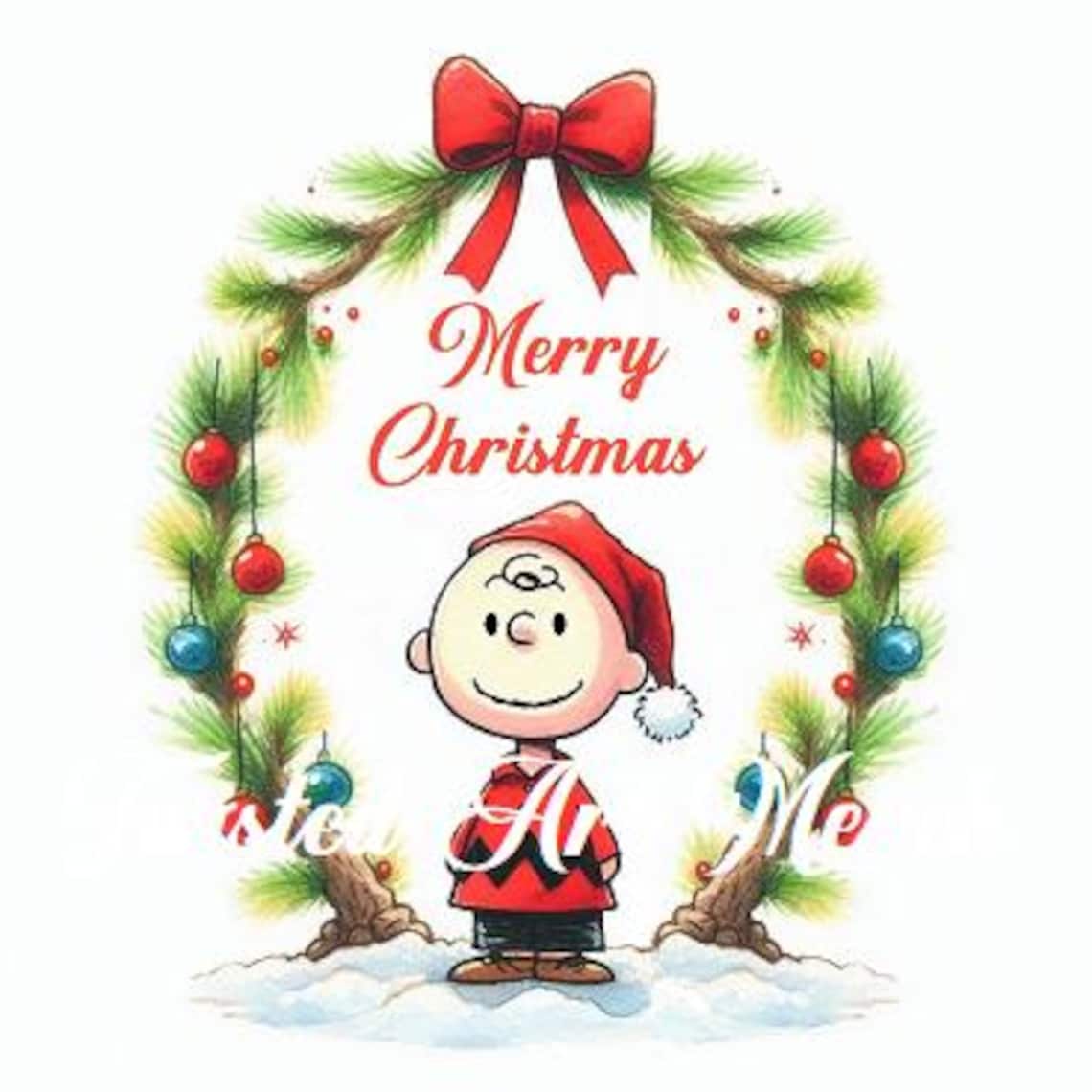 Charlie Brown Christmas Clipart: Seasonal JPG Images (digital Download ...