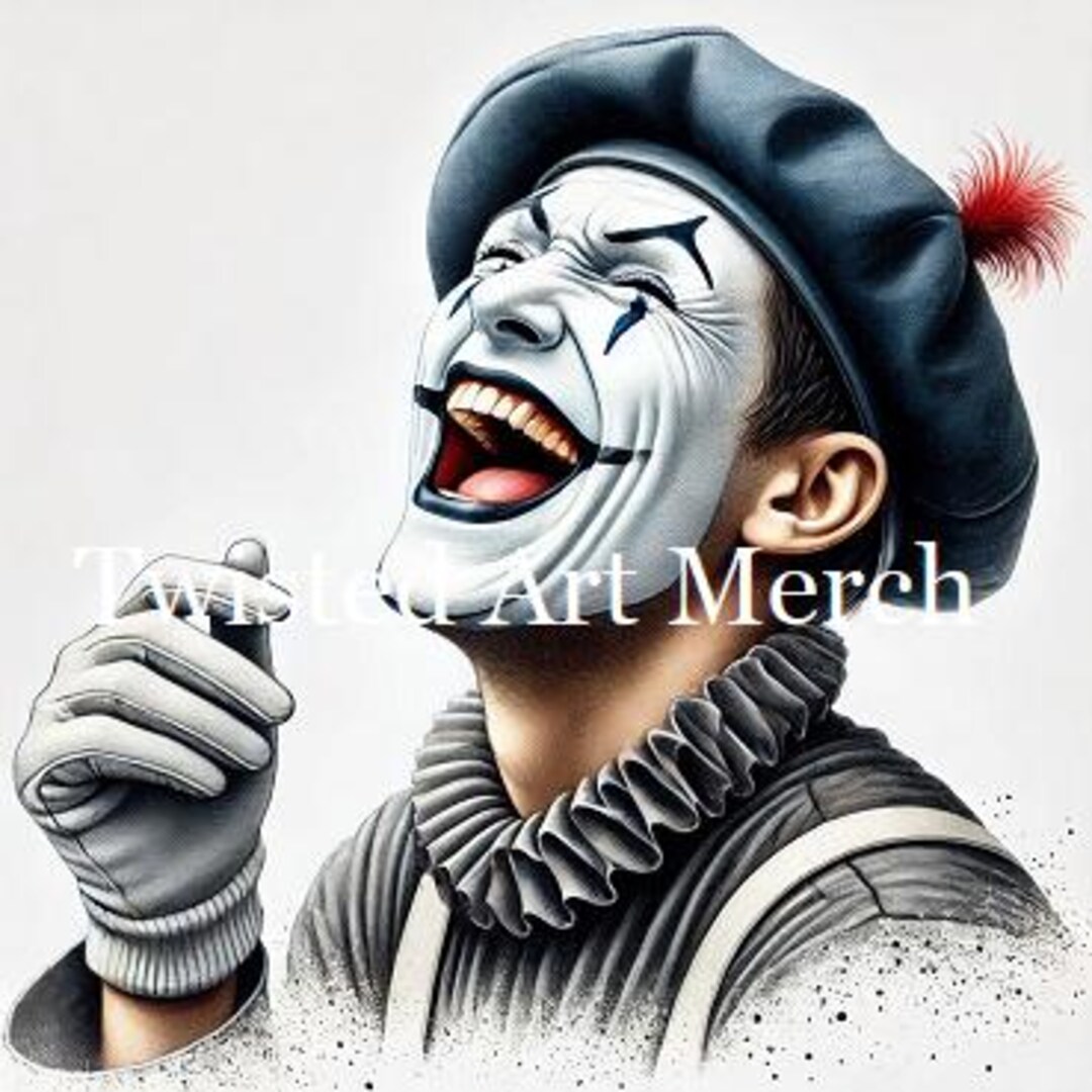 Mime Clipart - 10 Mime Digital Jpgs - 3000 X 3000px - Digital Downloads ...