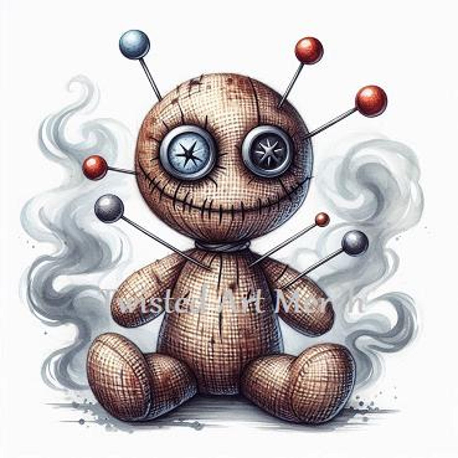 Mystical Voodoo Doll Collection Clipart - 10 Voodoo Doll Jpgs - 3000 X ...