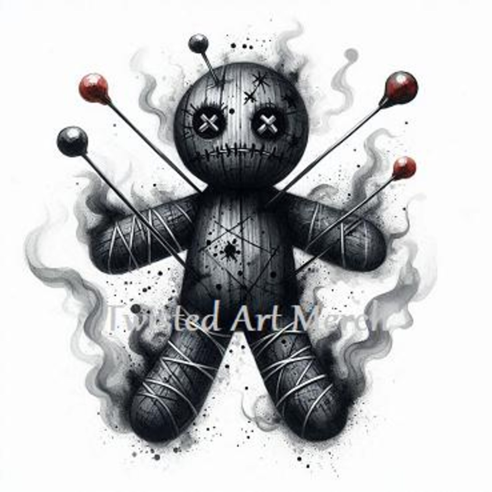 Mystical Voodoo Doll Collection Clipart - 10 Voodoo Doll Jpgs - 3000 X ...