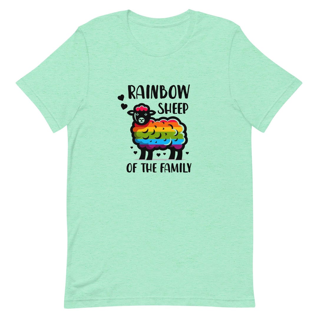 Rainbow Sheep of the Family LGBTQ Pride Unisex T-shirt - Etsy