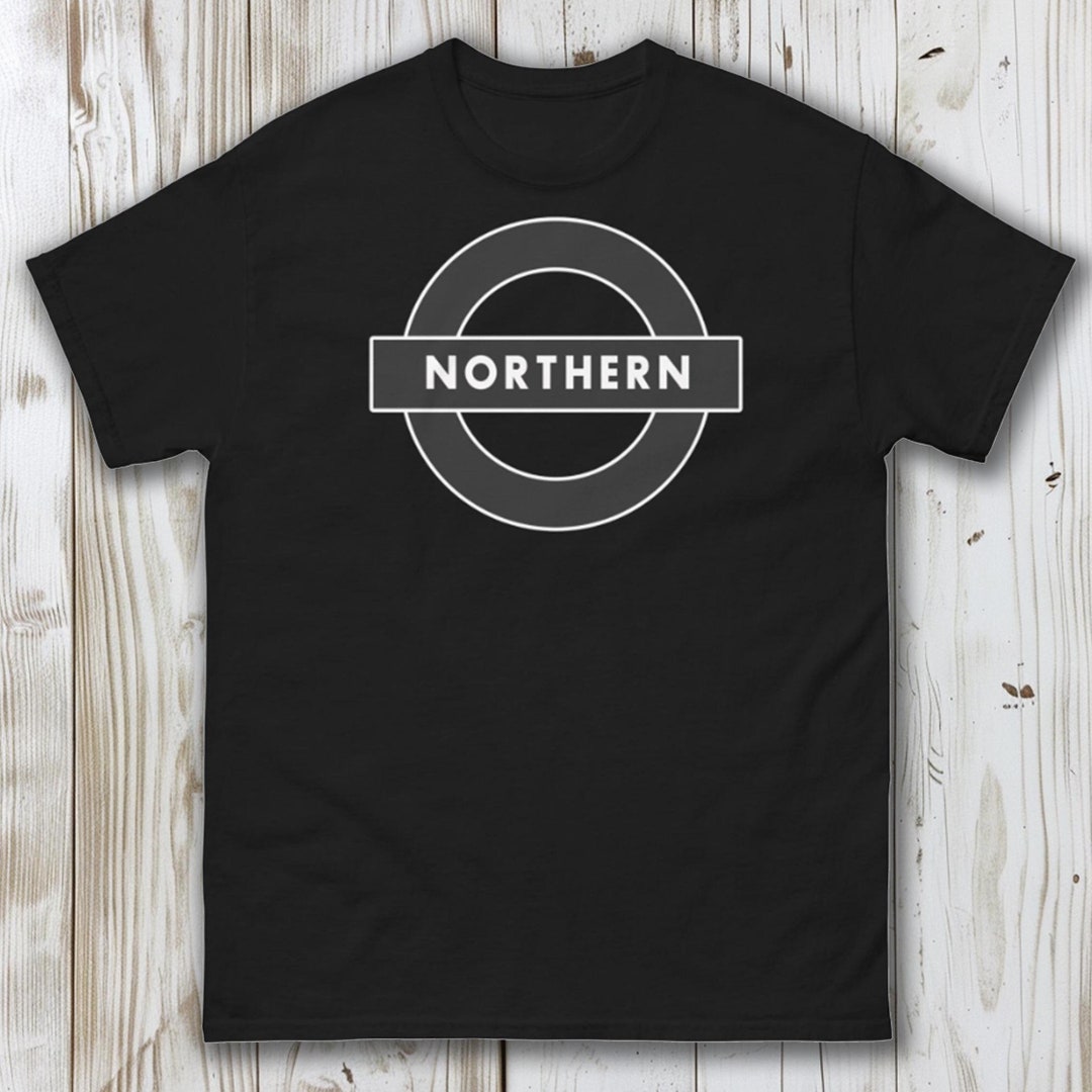 Northern T-shirt Regional Pride Northern Underground Logo Inspired Dad ...
