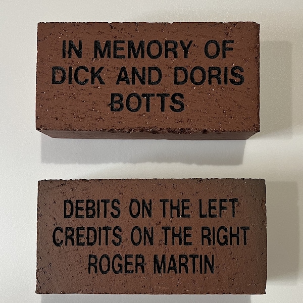 Engraved Brick - Etsy