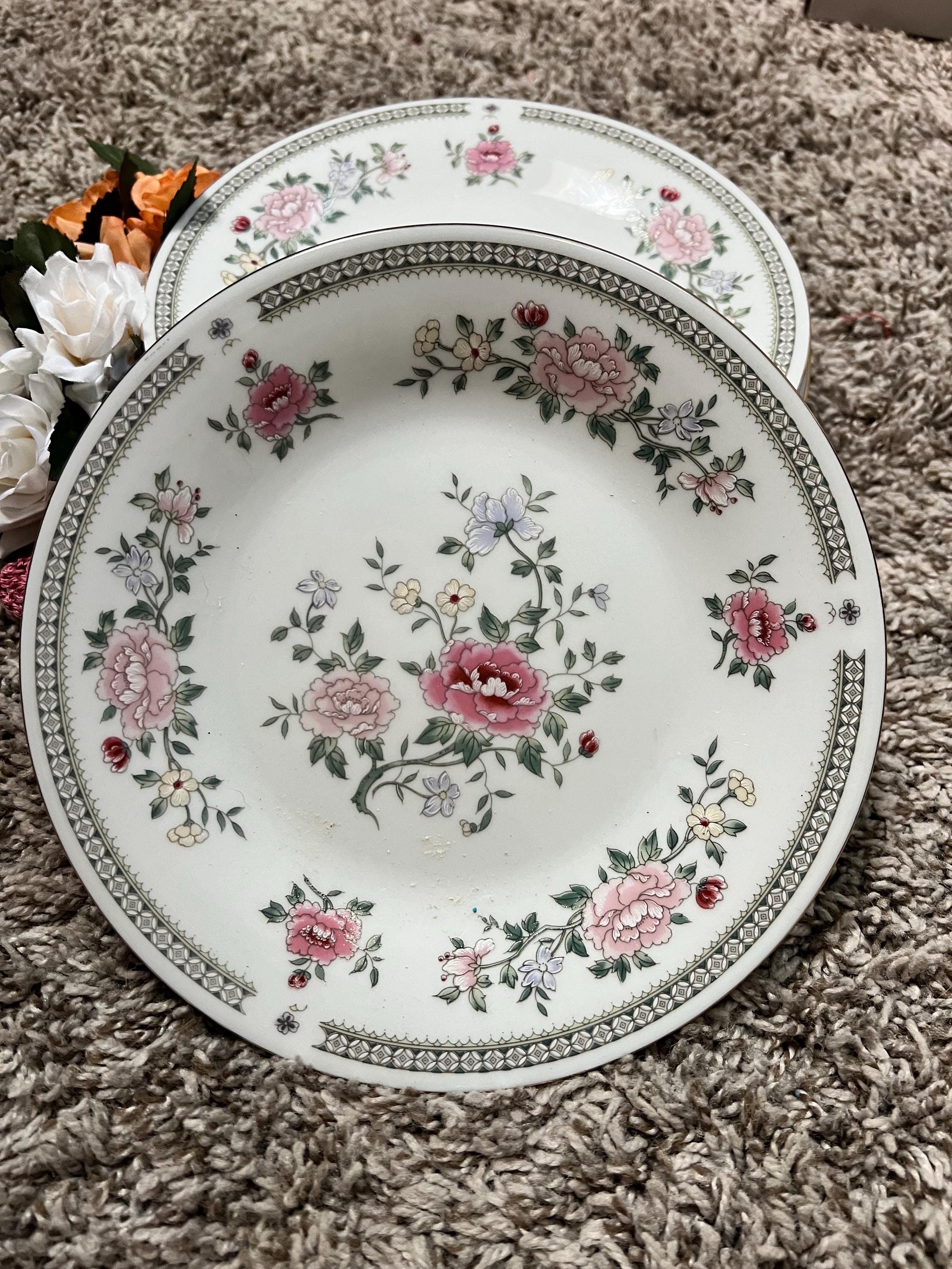 Vintage Trisa Fine Porcelain 1560 Salad/dessert Plates- Set of 7 (seven ...