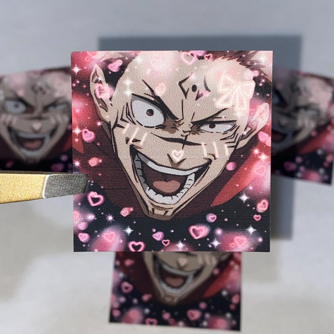 Sukuna Jjk Stickers | Vinyl | Purikura Jjk Sukuna | Jujutsu Kaisen ...