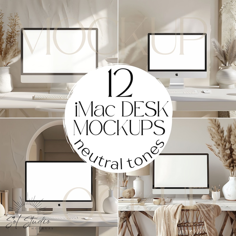 Imac Desk - Etsy