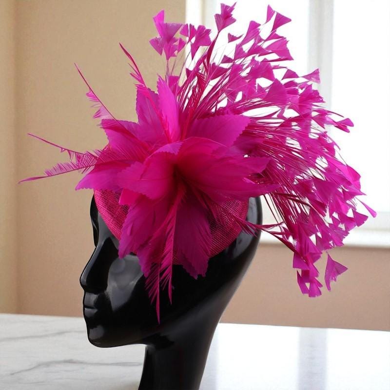 Fancy Fascinator Green - Etsy UK