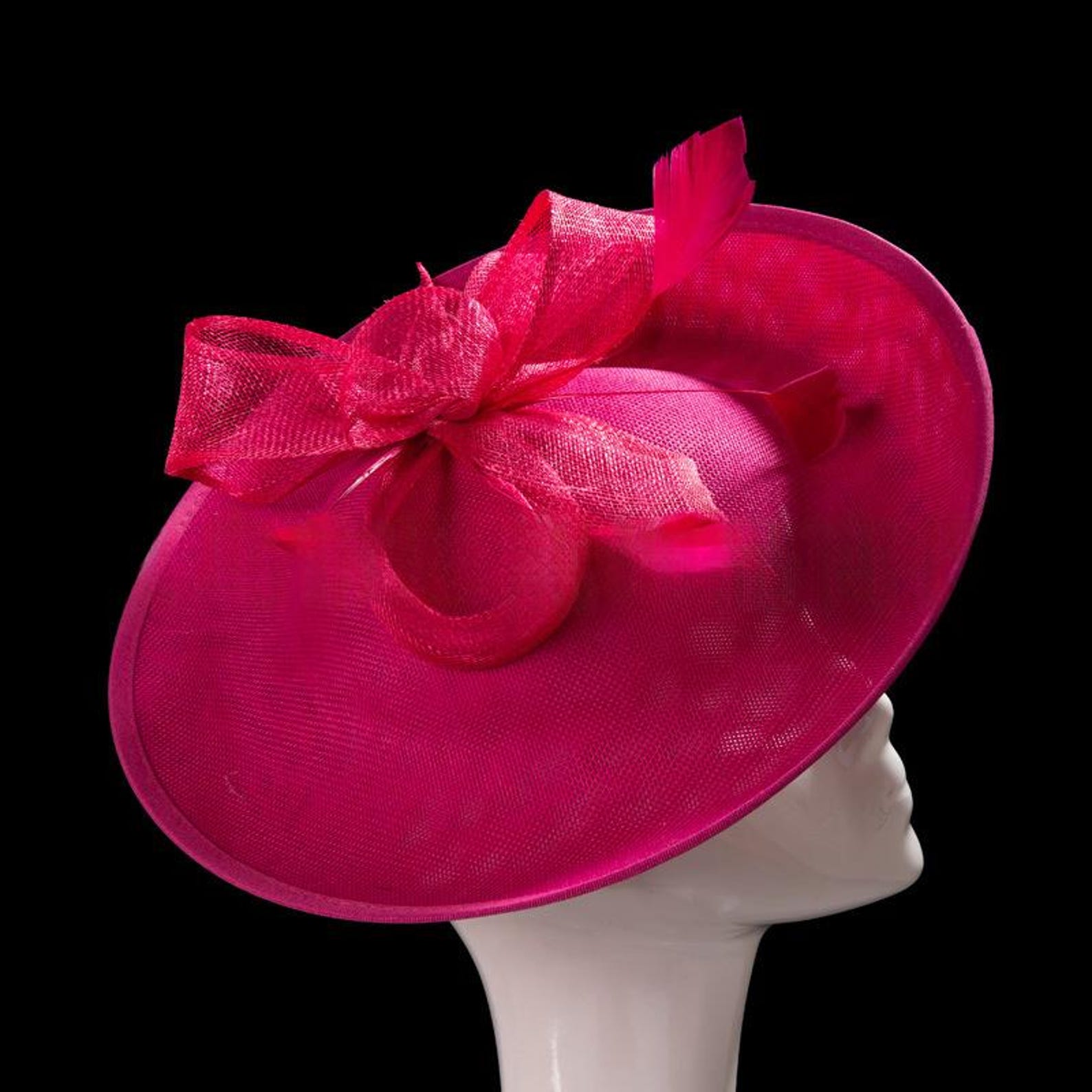 Sinary Feather Fascinator Hat for Women Kentucky Derby Wedding Royal ...