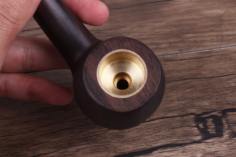 Personalized Engraved Wooden Tobacco Pipe - Handcrafted Pipe Set With ...