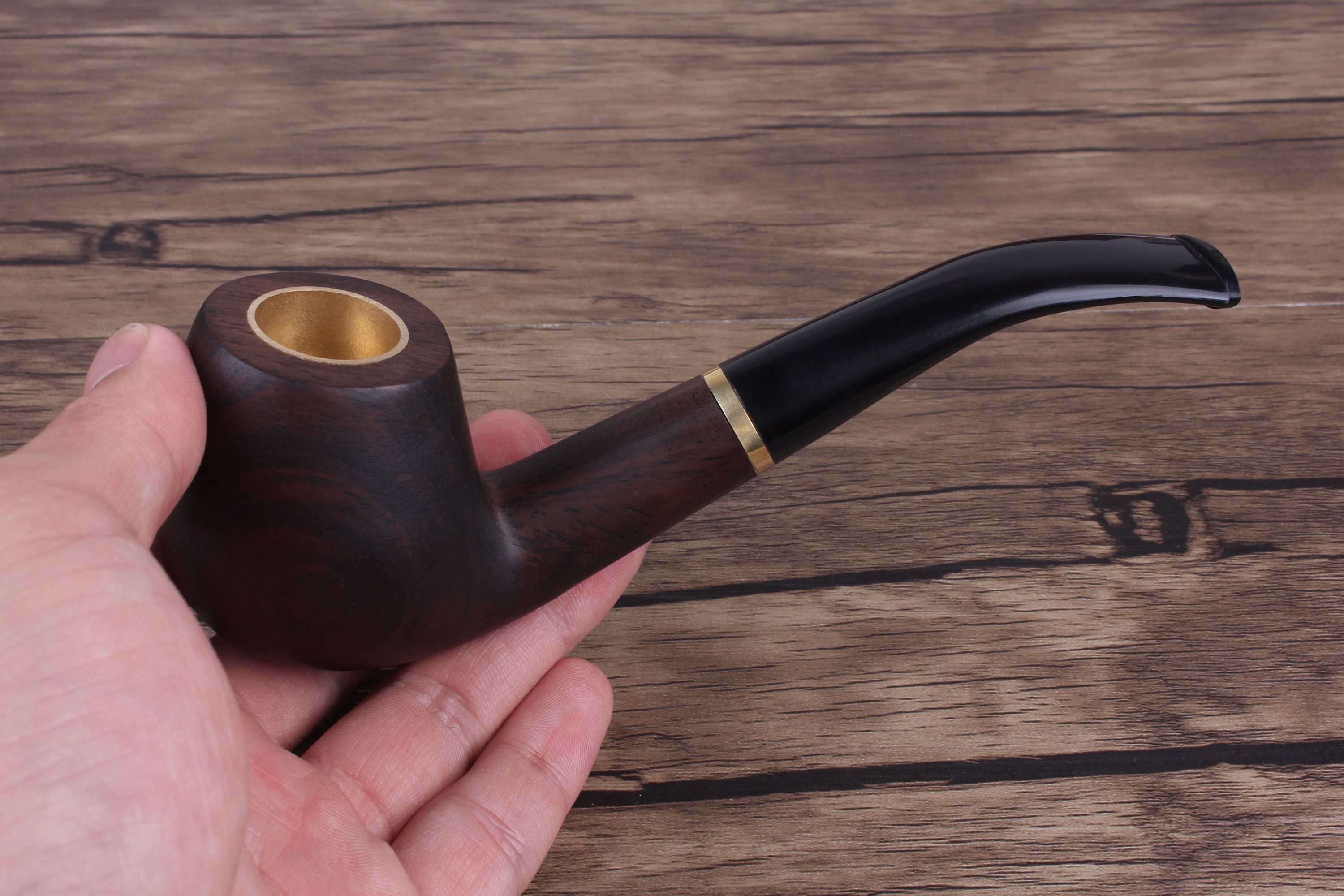Personalized Engraved Wooden Tobacco Pipe - Handcrafted Pipe Set With ...