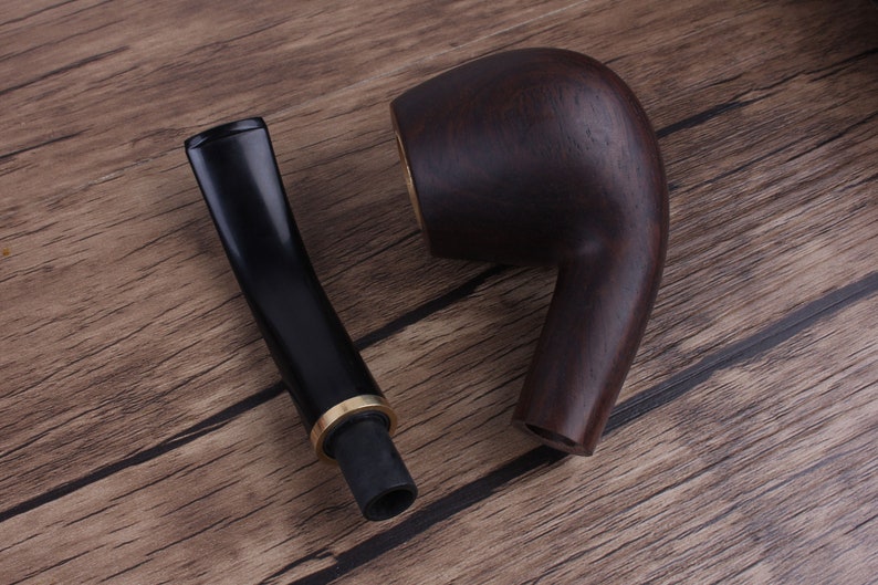 Personalized Engraved Wooden Tobacco Pipe - Handcrafted Pipe Set With ...