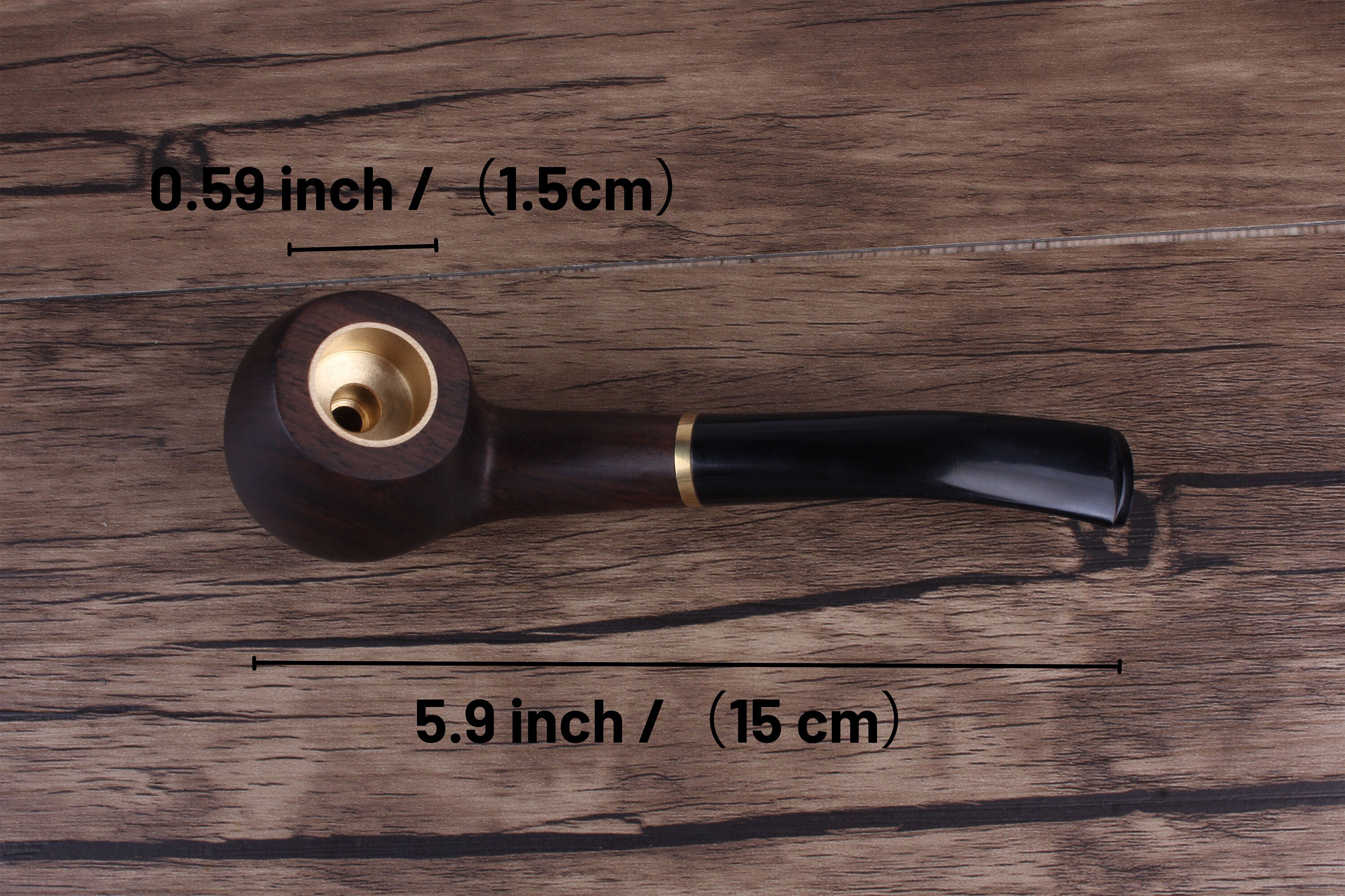 Personalized Engraved Wooden Tobacco Pipe - Handcrafted Pipe Set With ...