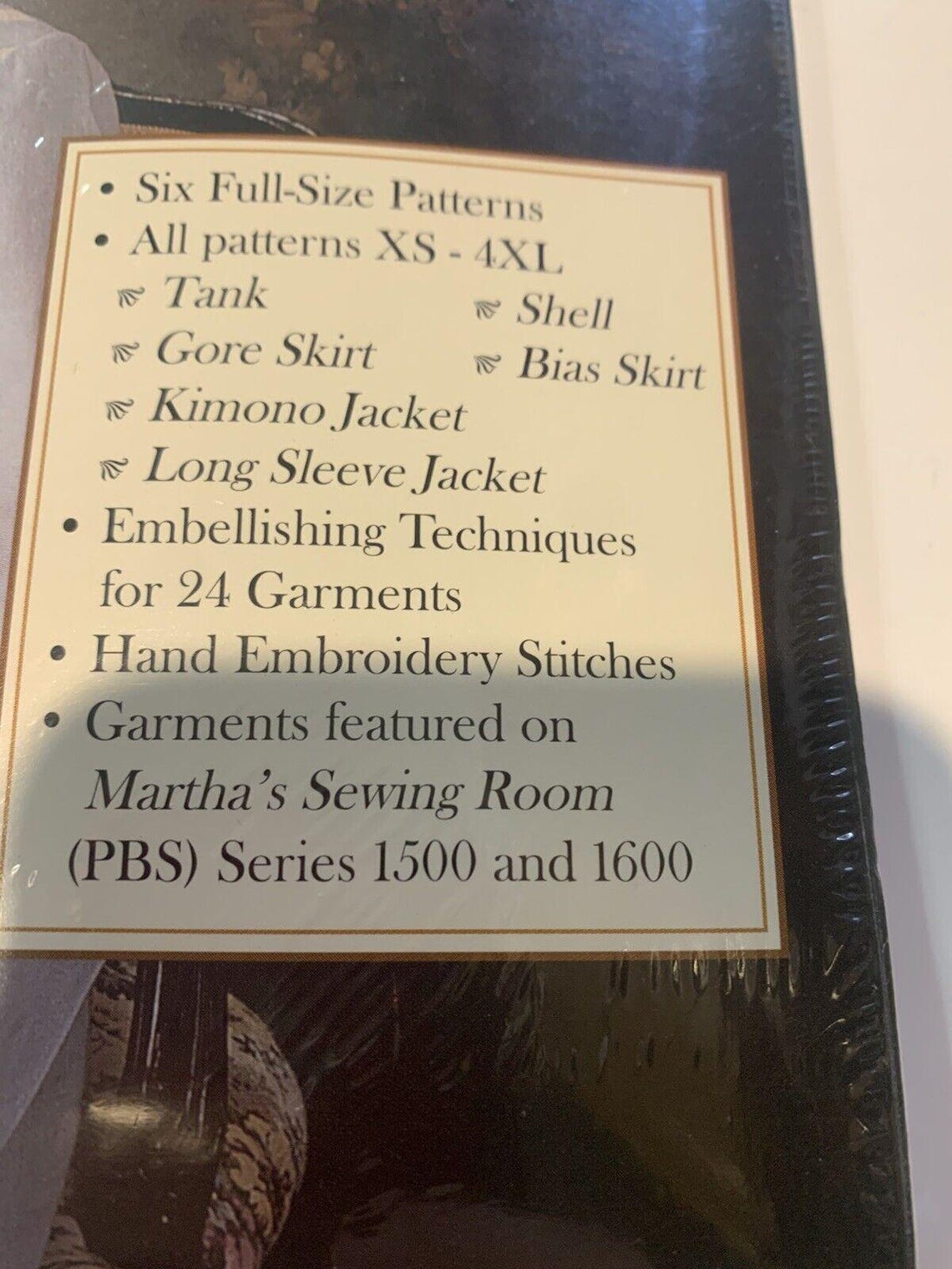 Factory Sealed Six Easy Patterns for Women Only Martha Campbell Pullen ...