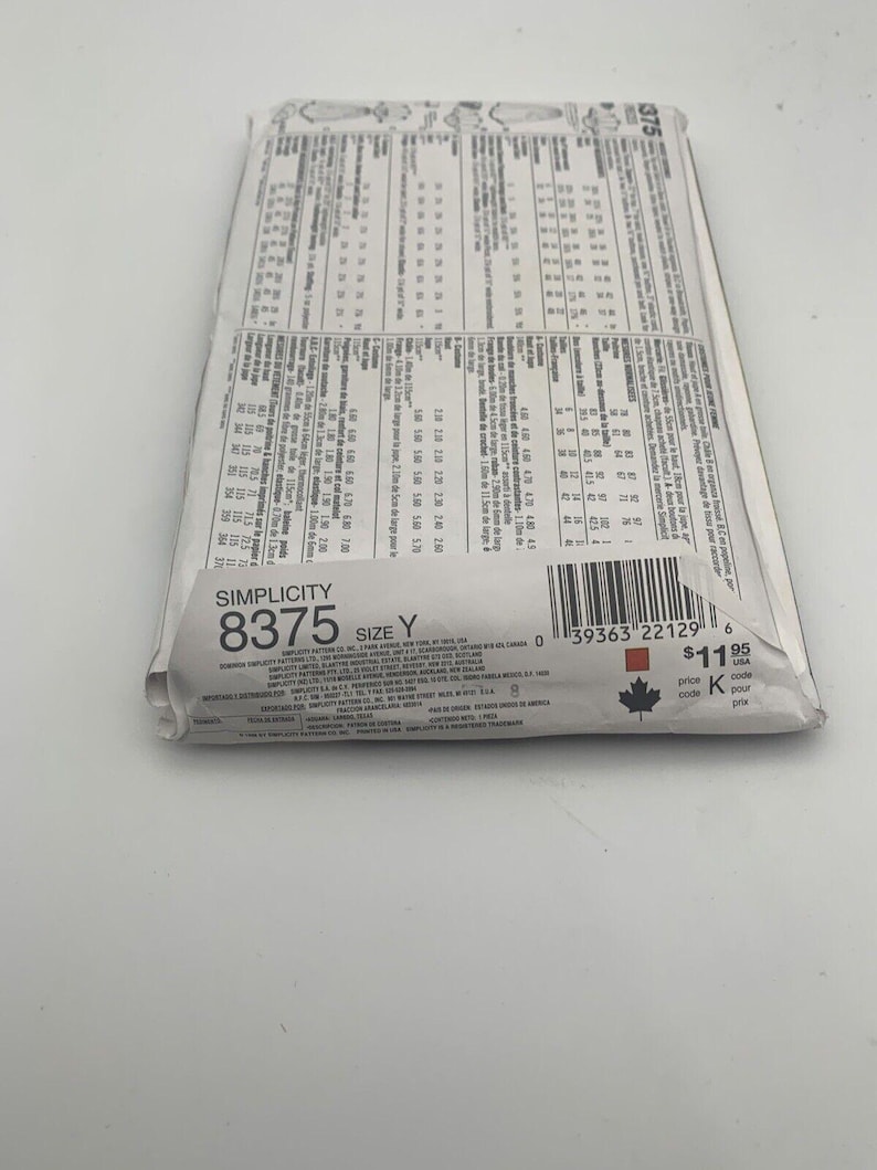 Simplicity 8375 Edwardian Titanic Era Walking Gown Costume Pattern 18 ...