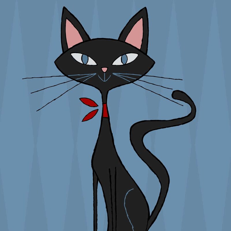 Mod Cat - Etsy