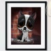 Boston Terrier Witch, Boston Terrier Art, Boston Terrier Gift, Dog Art ...